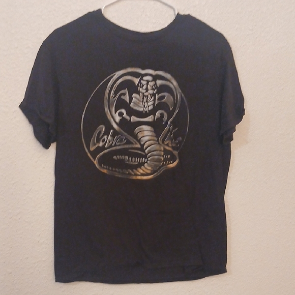 Shirts | Make Offer Cobra Kai Black Graphic Tshirt | Poshmark